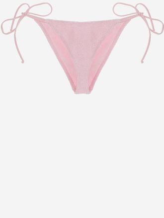 MC2 Saint Barth Womens Bikini Bottoms Pink Polyamide Swimwear Sea Clothing