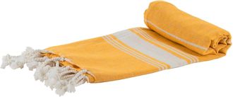 Nicola Spring Türkischer Baumwollbadetuch - 170 X 90cm - Senf