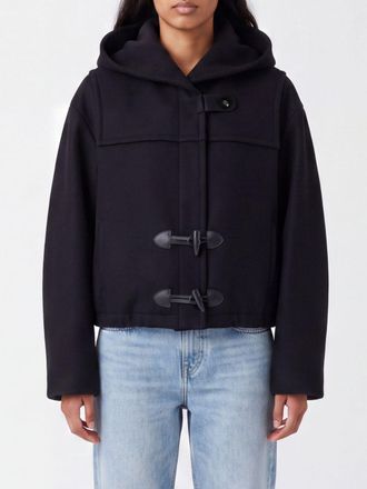 Isabel Marant Manteau Trixie en laine et cachemire avec capuche et brandebourgs