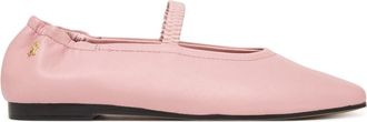 Tommy Hilfiger Ballerinas Tommy Hilfiger Soft Leather Ellastic Ballerina FW0FW09245 Rosa