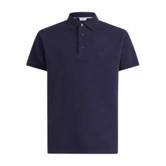 Etro Polyester Polo Shirt - - Tops - Herren - Blau - M
