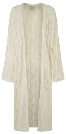 Pepe Jeans London Damen Gwen Cardigan, Wei&szlig; (Mousse White), XSS