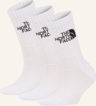 The North Face 3er-Pack Str&uuml;mpfe Everyday weiss