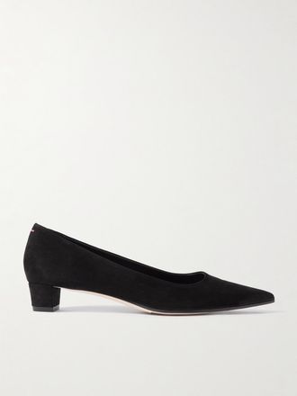 Aeyde Judi Pumps Aus Veloursleder - Schwarz