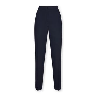 Elena Miro Cady Hose - - Trousers - Damen - Blau - XL