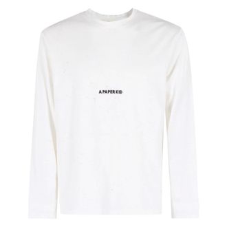 A Paper Kid Herren, Oberteile, Weiß, SGröße