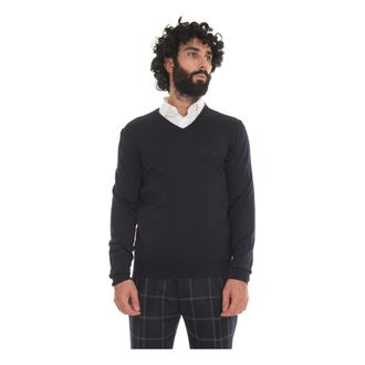HUGO BOSS Homme, Pulls, Bleu, Taille: 3XL Pull col V Baram