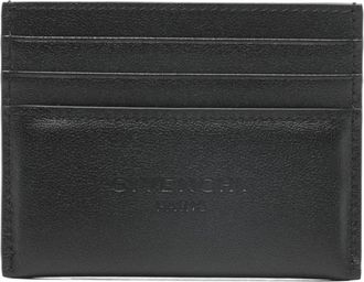 Givenchy logo card holder - Schwarz