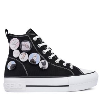 Karl Lagerfeld Sneakers aus Stoff KARL LAGERFELD KL60459 Schwarz