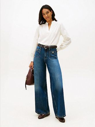 Tommy Hilfiger Jean ample taille haute 70s