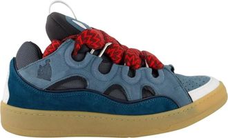 Lanvin Low-Top Sneaker - Heren Curb Sneaker - Gr. 42 (EU) - in Blau - für Damen
