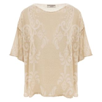 Akep Damen, Blusen & Hemden, Beige, LGr&ouml;&szlig;e