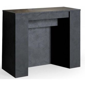 Itamoby Itamoby - Console extensible 90x48/296 cm Venus Spatul&eacute; Anthracite