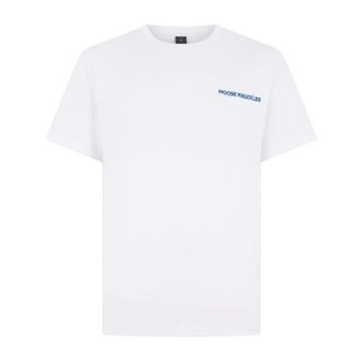 Moose Knuckles Homme, Tops, Blanc, Taille: XL T-Chemises