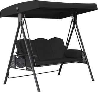 Generic Hollywoodschaukel Dachbezug, Sonnendach, Strapazierfähig Dach für Hollywoodschaukel, Wetterbeständig Sonnendach für Gartenschaukel, Dach für Hängebank