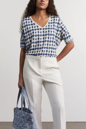 Gerard Darel Pantalon droit - ELGA - Ecru