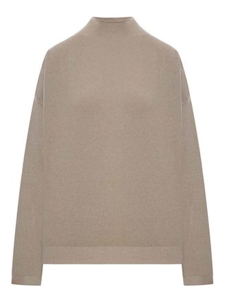 Transit Par-Such Pull Col Roulé - Marron