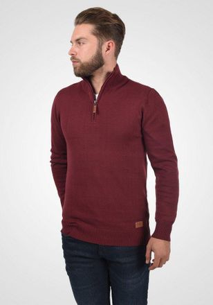 Blend Troyer BHRobin Strickpullover mit hochabschlie&szlig;endem Kragen