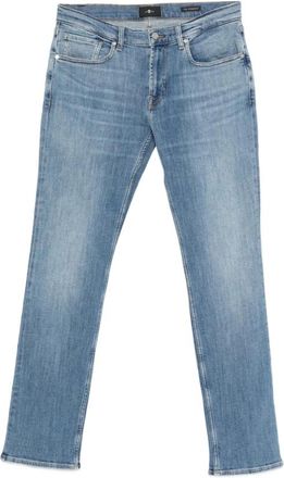 7 For All Mankind Homme, Jeans, Bleu, Taille: W33 Jeans droits