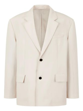 TOMBOY blazer &agrave; simple boutonnage - Blanc