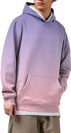 Generic Sweat-shirt pour homme et femme - Pull &agrave; manches longues - Veste de sport - Hauts - Automne - Hiver - Tendance - D&eacute;contract&eacute; - Manches longues - Coupe