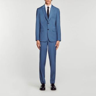 Sandro Veste de costume en laine