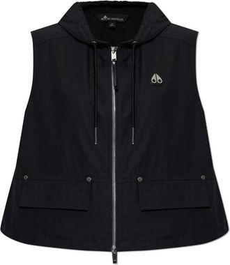 Moose Knuckles Femme, Vestes, Noir, Taille: 40 FR Elevate Hooded Vest