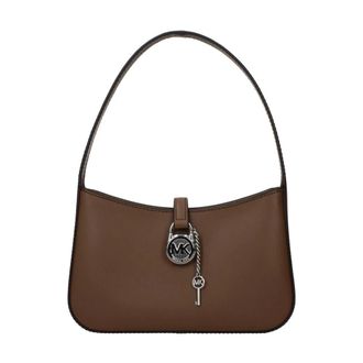 Michael Kors Lederhandtasche im klassischen Design - - Bags - Damen - Braun - ONE SIZE