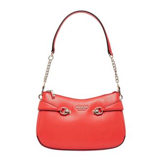 Guess Lorelei Schultertasche - - Bags - Damen - Rot - ONE SIZE
