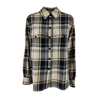 Aspesi Hemd aus Twill mit Karomuster - - Blouses & Shirts - Damen - Mehrfarbig - XS