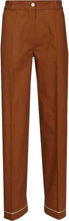 Forte_Forte Pantalons D&eacute;contract&eacute;s - Marron