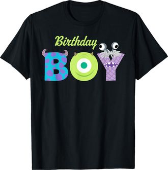 Pixar Disney & Pixars Monsters, Inc. Birthday Boy Party Gift T-Shirt