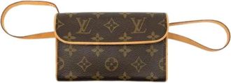 Louis Vuitton Pre-owned Pochette Florentine - Femme - Pre-owned - Brun - Taille: ONE Size