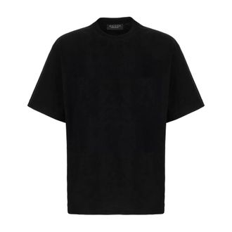 Gucci Baumwoll-Jersey-T-Shirt - - Tops - Herren - Schwarzk - L
