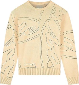 Arte Allover Circle Logo Knit