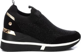 Xti Damen 143077 Sneaker, Schwarz, 40 EU