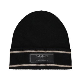 Balmain Strickm&uuml;tze - - Accessories - unisex - Schwarzk - ONE SIZE