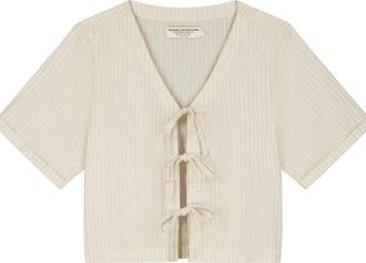 Kuyichi Damen vegan Top Beau Beige