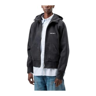Carhartt Work in Progress Femme, Vestes, Noir, Taille: 42 FR Hooded Painter Jacket