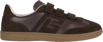 Balmain Homme, Chaussures, Brun, Taille: 46 EU Swan Trainers