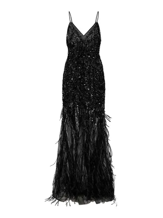 Room76 Maxi Robe - Noir