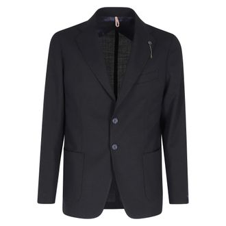 Santaniello Homme, Vestes, Bleu, Taille: S Opsak Blazer