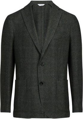 Boglioli Blazer droit &agrave; motifs en laine