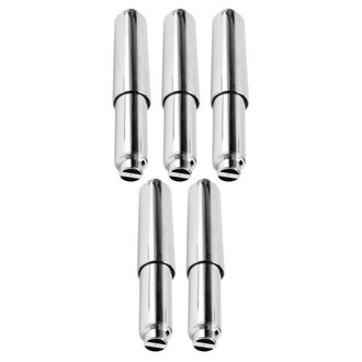 Supvox 5 St&uuml;ck Verstellbare Toilettenpapierrollenhalter aus Verchromtem Stahl Federmechanismus Ersatz f&uuml;r Badezimmerzubeh&ouml;r