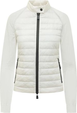 Moncler Femme, Sport, Blanc, Taille: 38 FR Cardigan Tricot