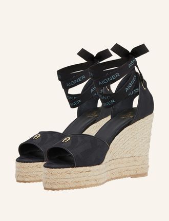 Aigner Aigner Espadrille Wedges Carmen 1 schwarz