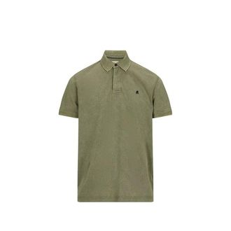 Replay Polo manches courtes d&eacute;lav&eacute; en coton