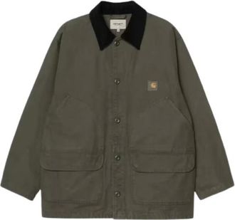 Carhartt Work in Progress Femme, Vestes, Vert, Taille: 38 FR Couvre-lits