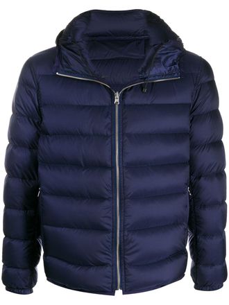 Ten c Gesteppte Daunenjacke - Blau