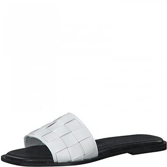 Tamaris Sandales Femmes 1-27122-28, Pointure:40 EU, La Couleur:Blanc